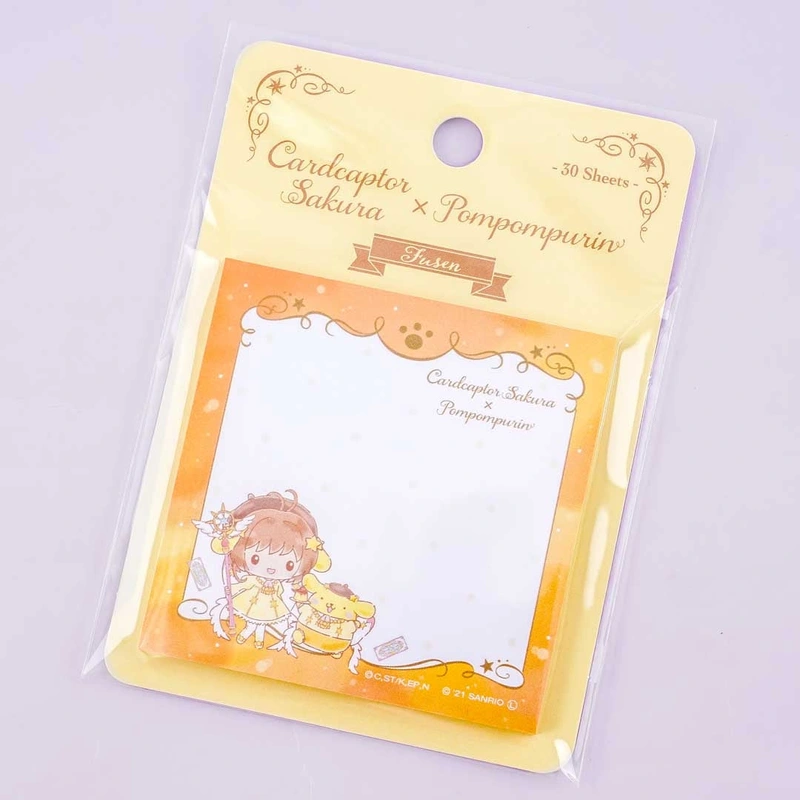Cardcaptor Sakura X Pompompurin Sticky Notes - BabyCottonly Premium ...